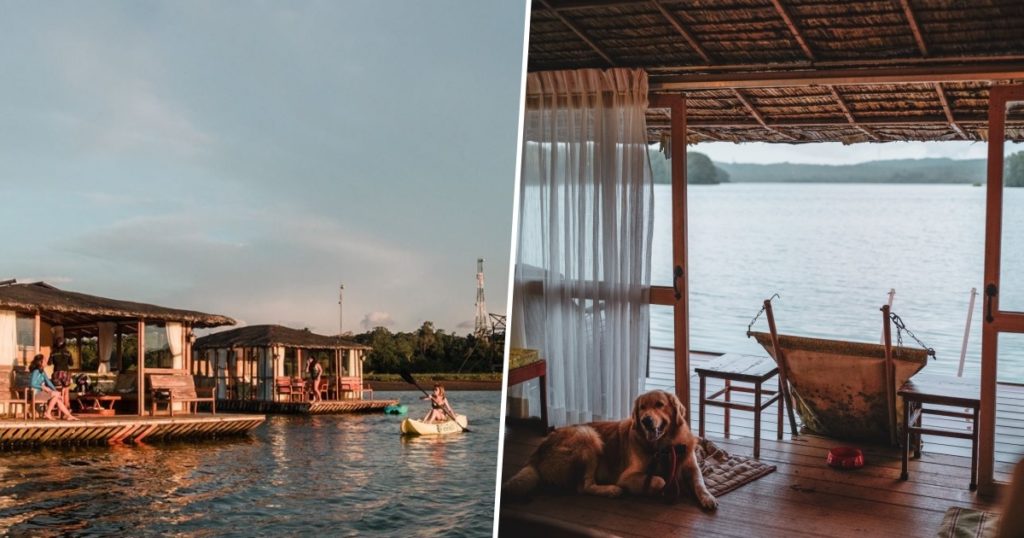 Spend Your Next Barkada Getaway at This Floating Bahay Kubo