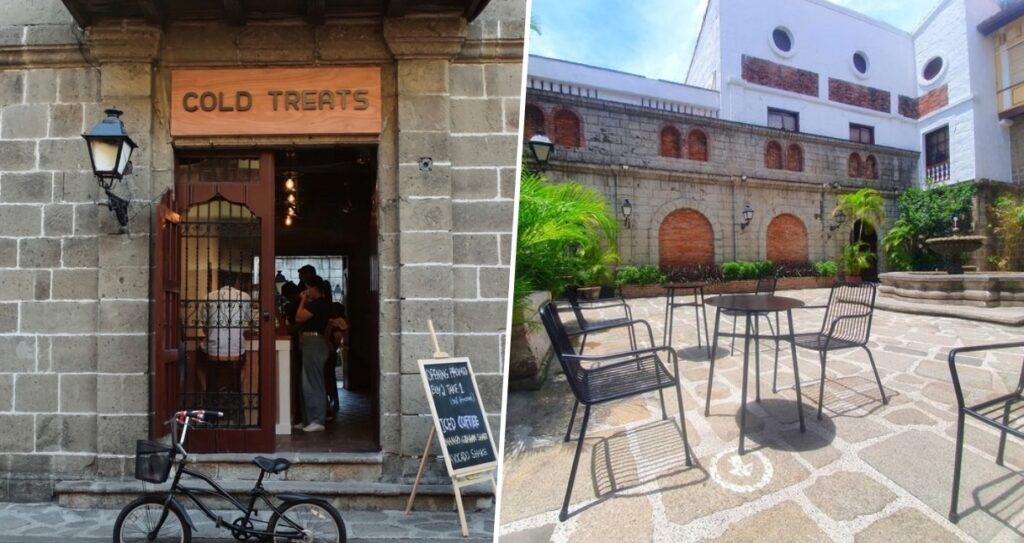 ColdTreats Cafe in Intramuros: A Dreamy Alfresco Courtyard for Dining