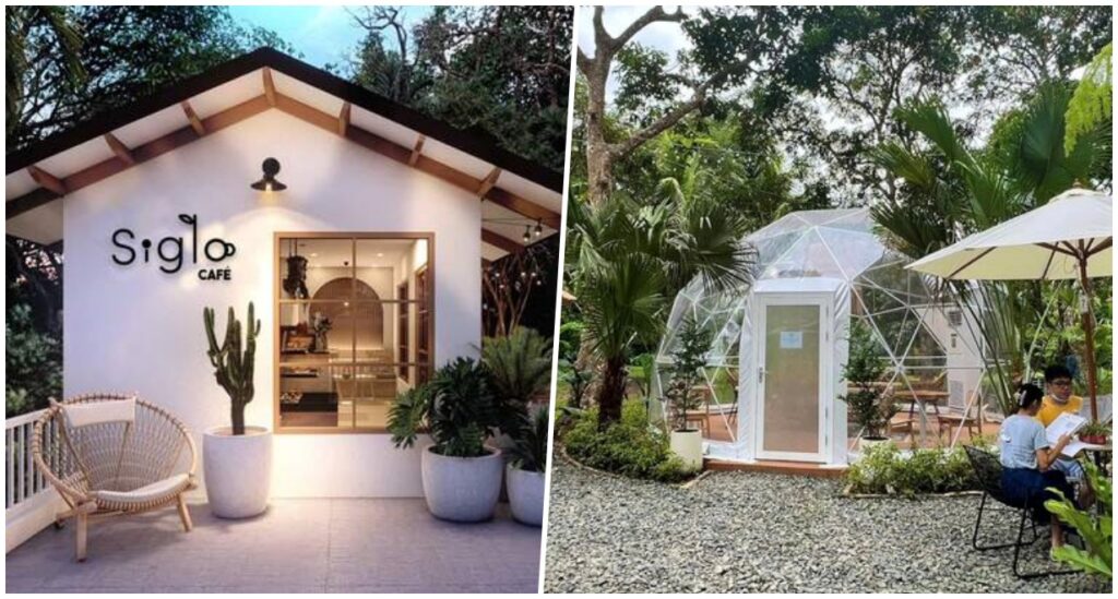 Siglo Cafe in Cavite has a Unique 'Bubble House' in a Garden