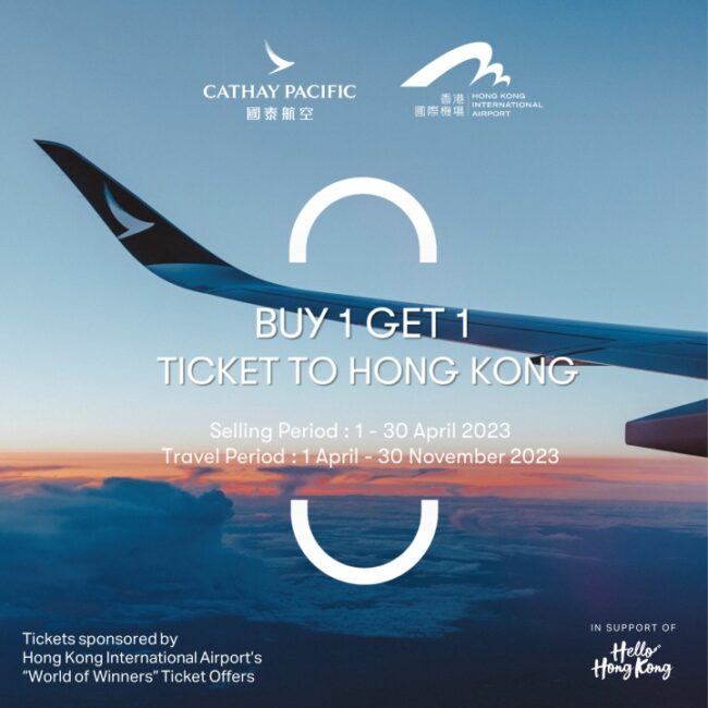 How to Avail of Cathay Pacific's BOGO Tickets to Hong Kong