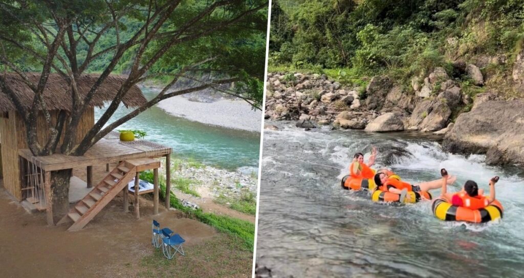 Go on a Fun River Adventure at Bahay Hayahay for P300 a Night